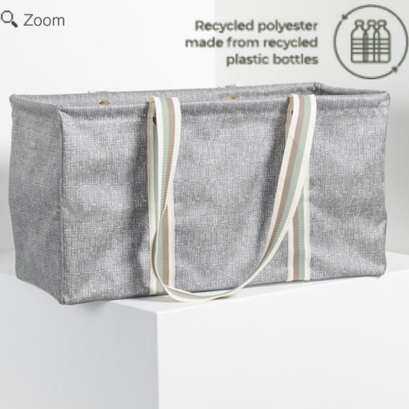 thirty-one | Bags | Textured Grey Large Utility Tote | Poshmark